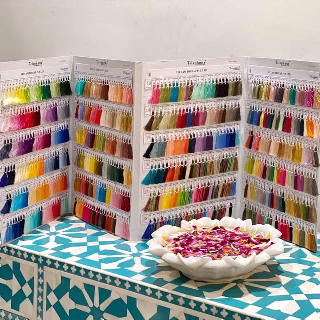 Telephone Shade Card