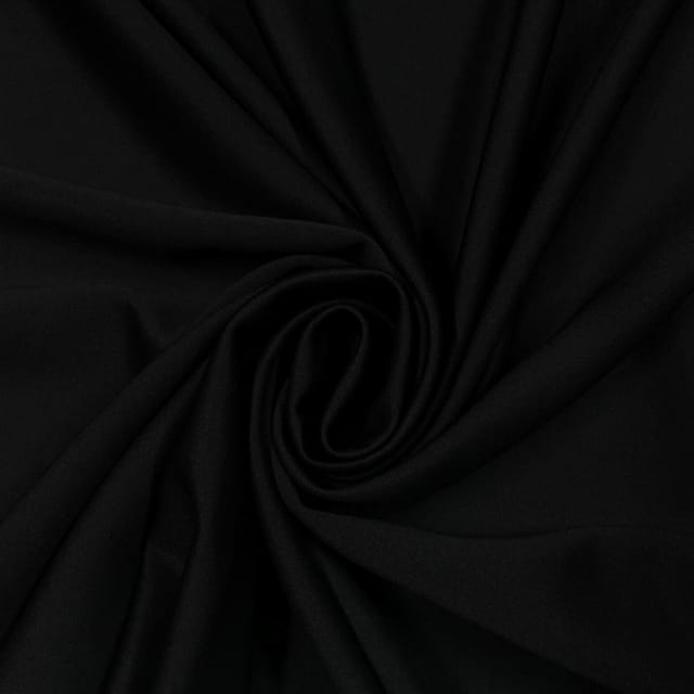 Black Color Zara Lycra Fabric
