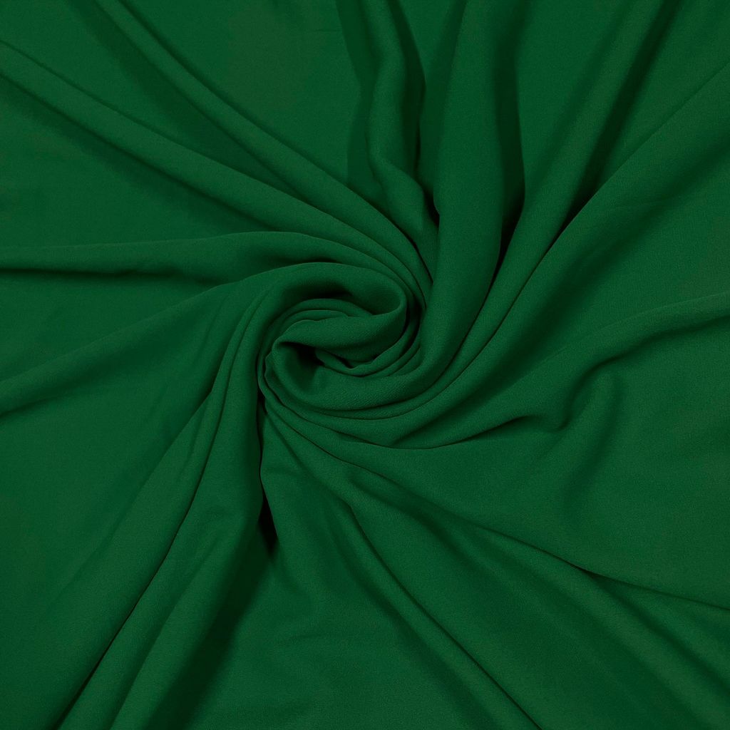 Peacock Green Color Heavy Georgette Fabric (N313)