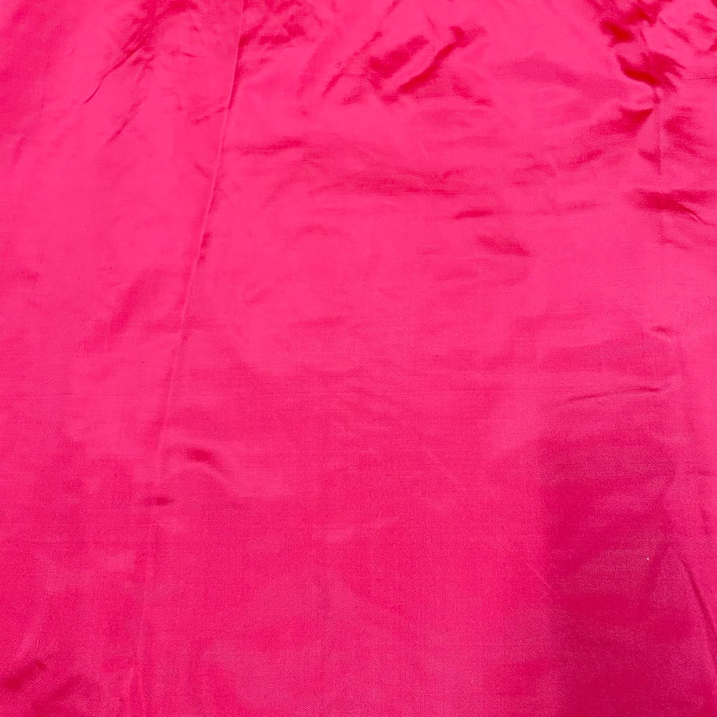 Pink Color Pure Satin Silk Fabric