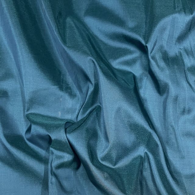Light Blue Color Pure Silk Fabric