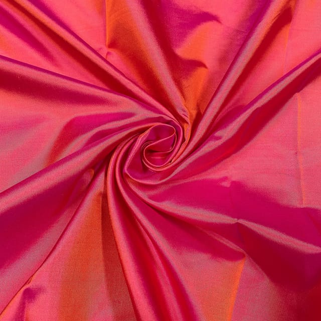 Two Tone Pure Satin Silk Fabric