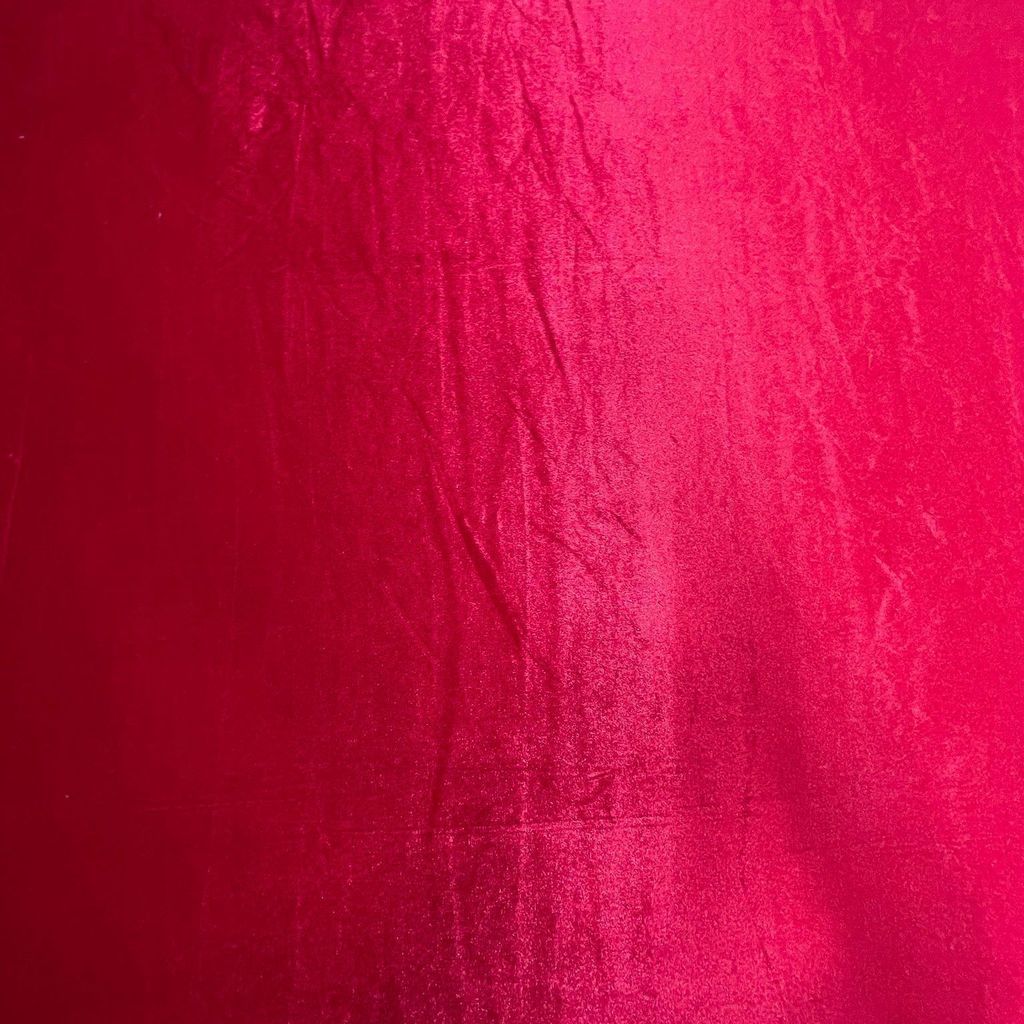 Red Color Lycra Velvet Fabric