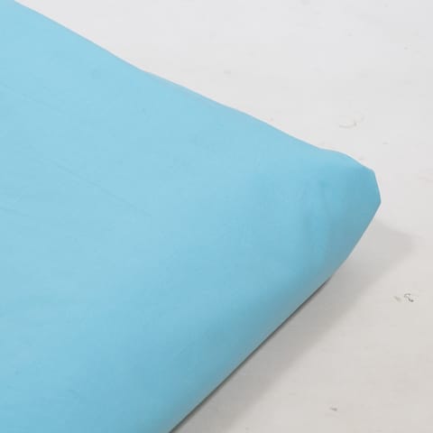 Premium Firozi Color Dyed 60's Poplin Fabric Fabric for Designers ...
