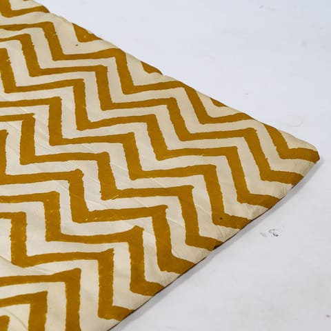 Premium Mustard Color Modal Satin Printed Fabric Fabric for Designers ...